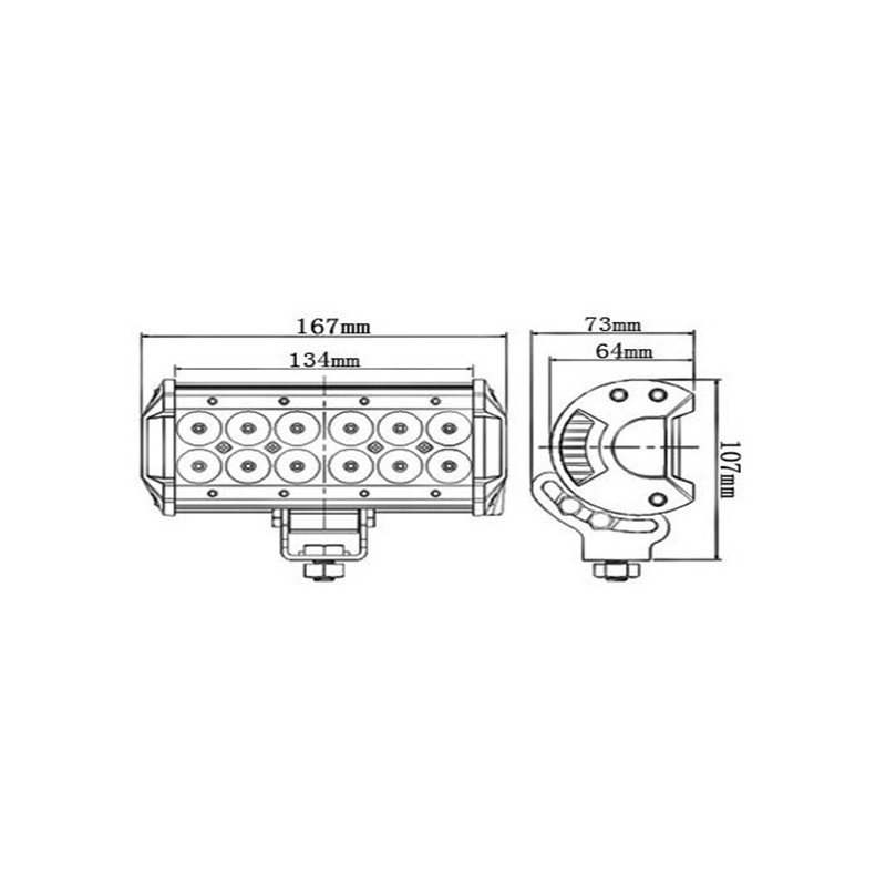 PANEL LED LAMPA HALOGEN 36W CREE SKUPIONE | ELEKTRONIKA \ LAMPY LED
